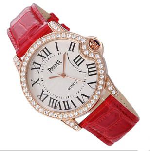 [grlhx1150001]retro Fashion Red Rhinestone Watch on Luulla