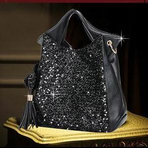 [grdx02123]shiny Sparking Fashion Handbag Bag on Luulla
